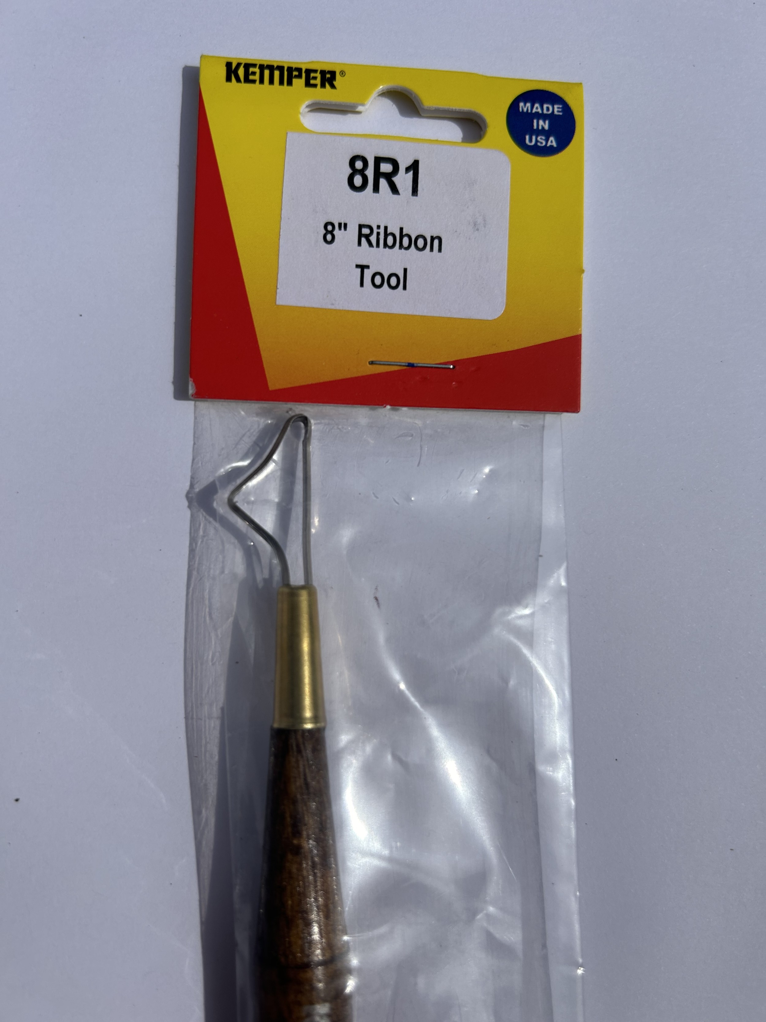 8" Double Ended Ribbon Tool - 8R1 | Northern Kilns