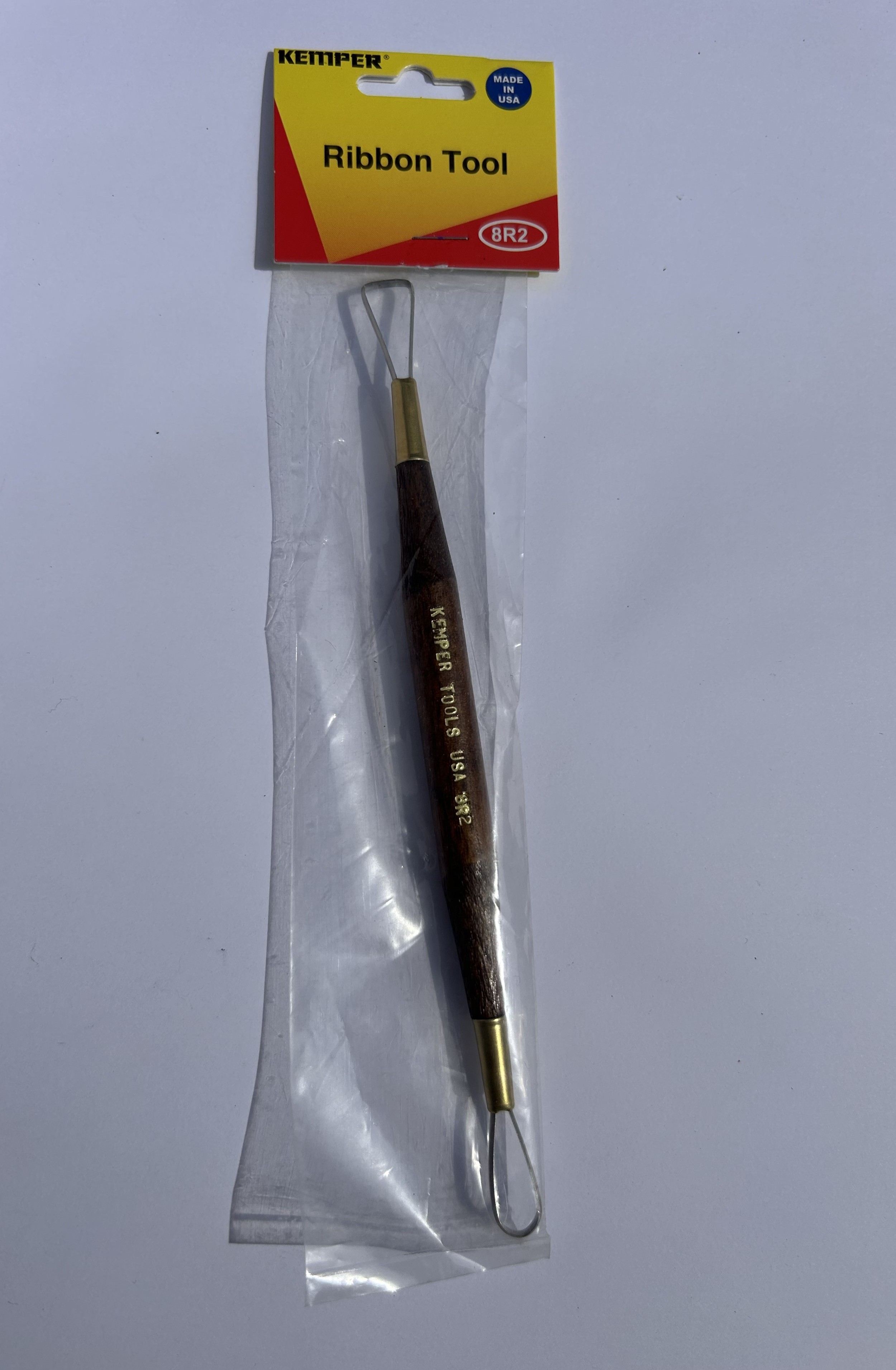 8" Double Ended Ribbon Tool - 8R2 | Northern Kilns