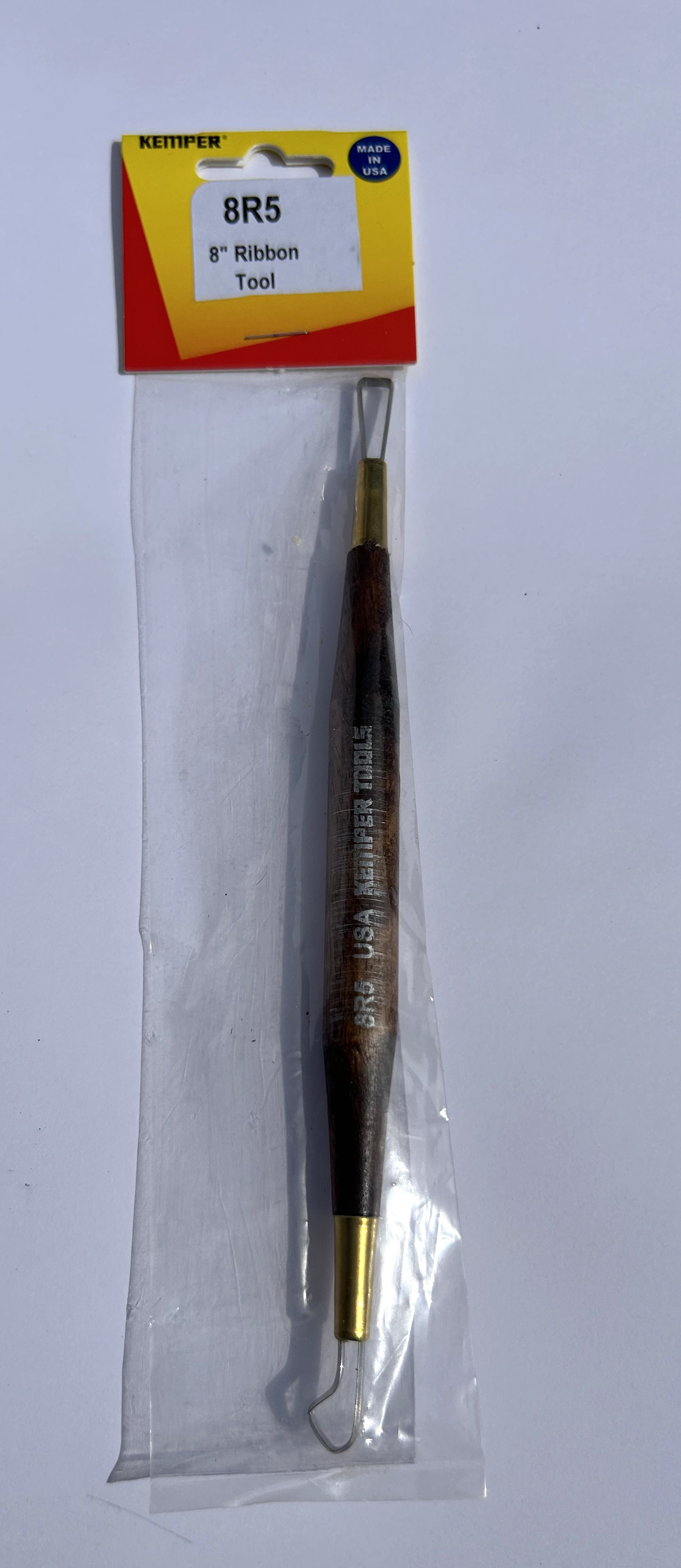 8" Double Ended Ribbon Tool - 8R5 | Northern Kilns