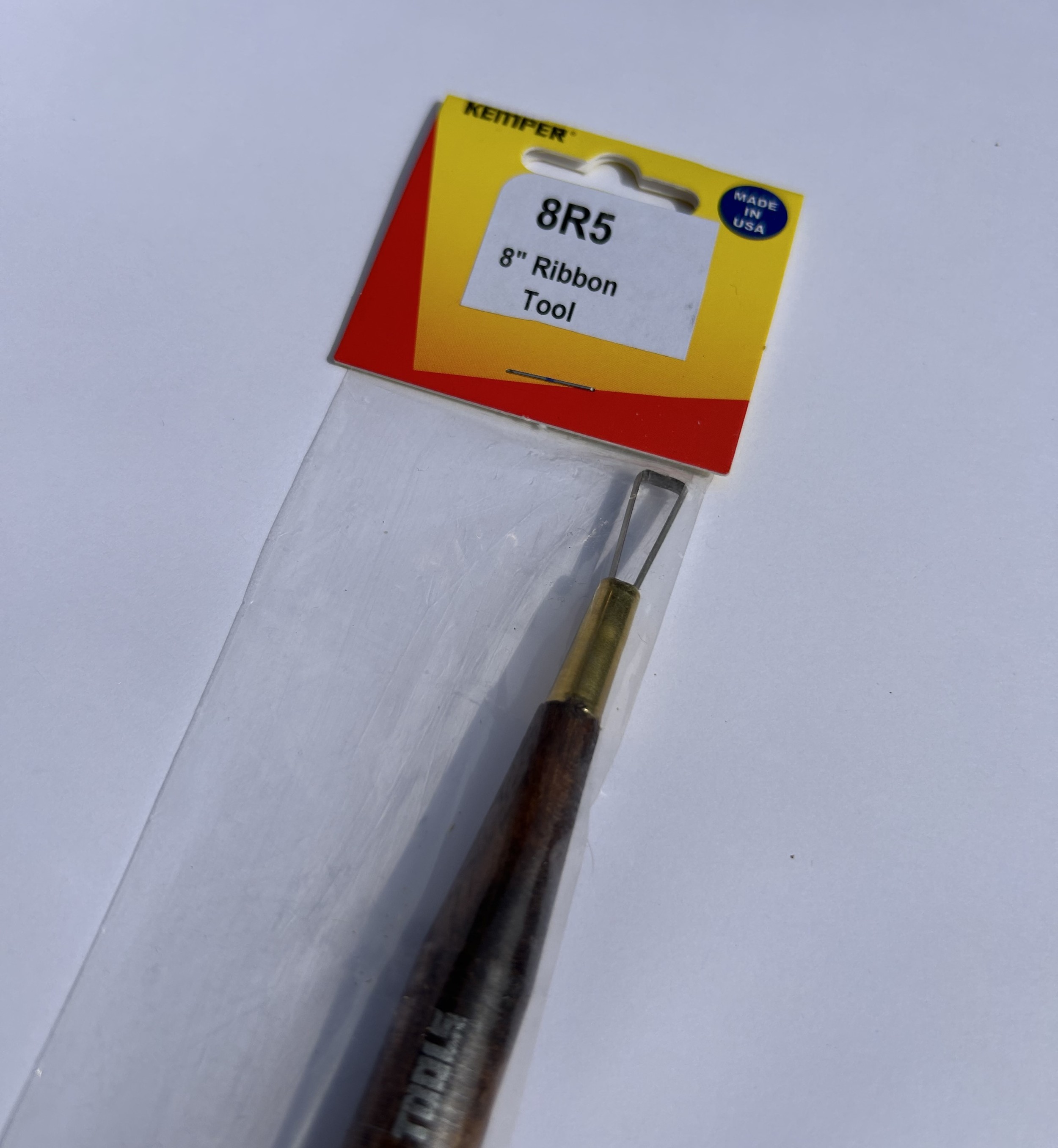 8" Double Ended Ribbon Tool - 8R5 | Northern Kilns