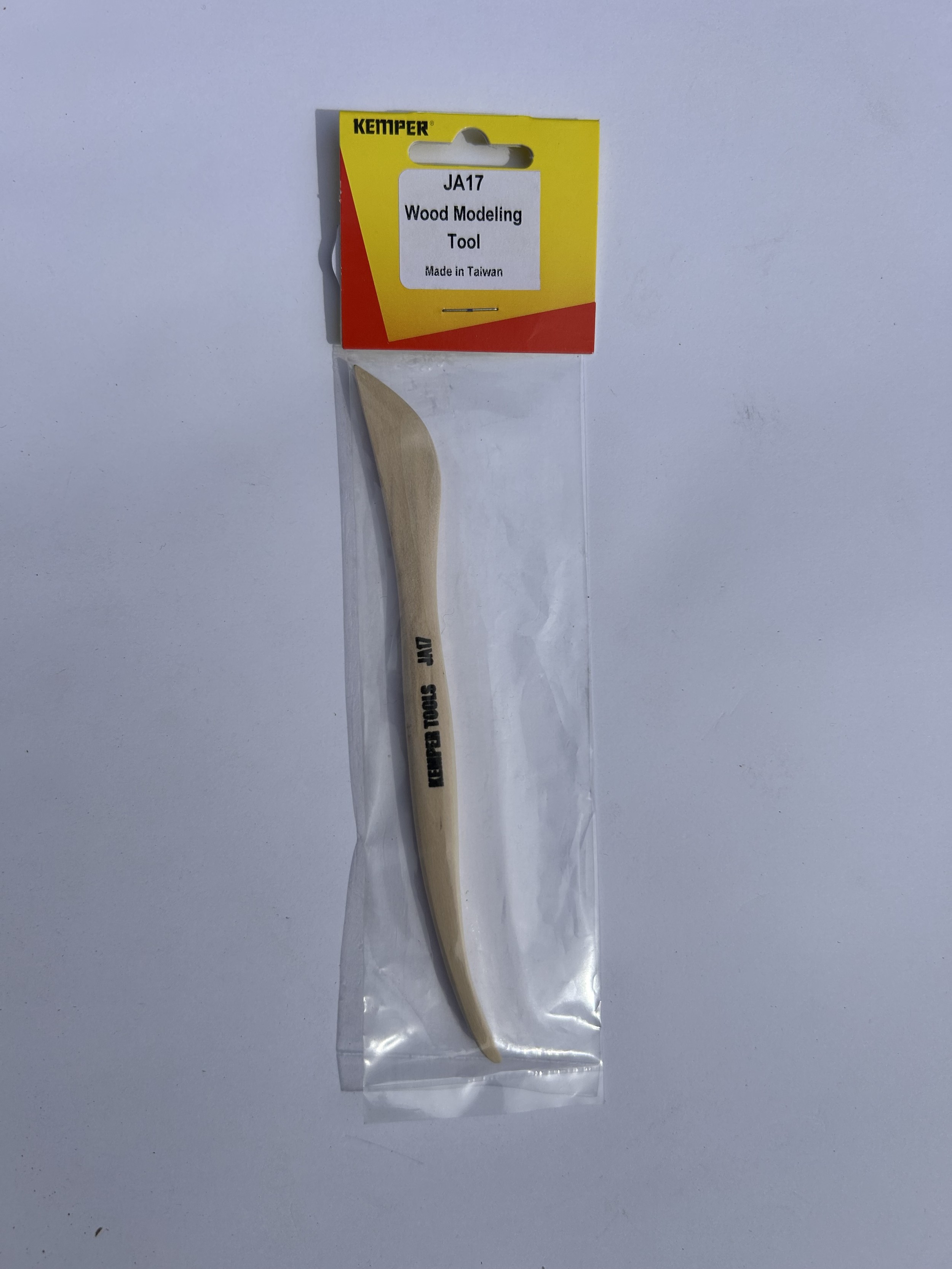 6" wooden modelling tool - JA17 | Northern Kilns
