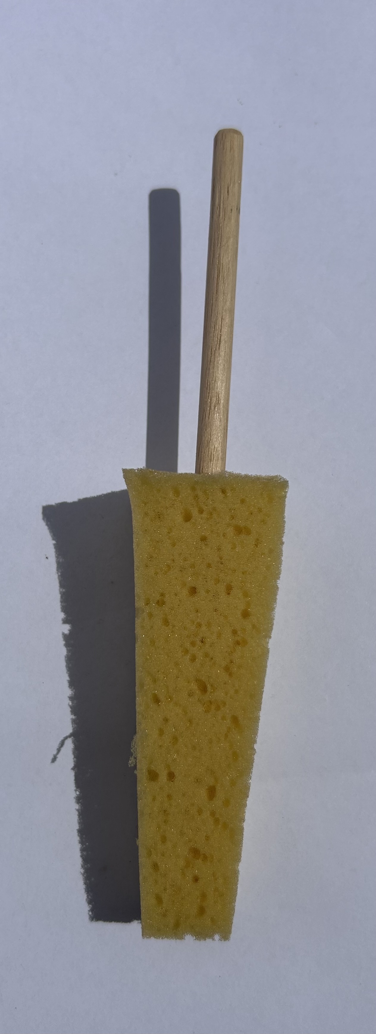 Pyramid sponge on stick | Northern Kilns