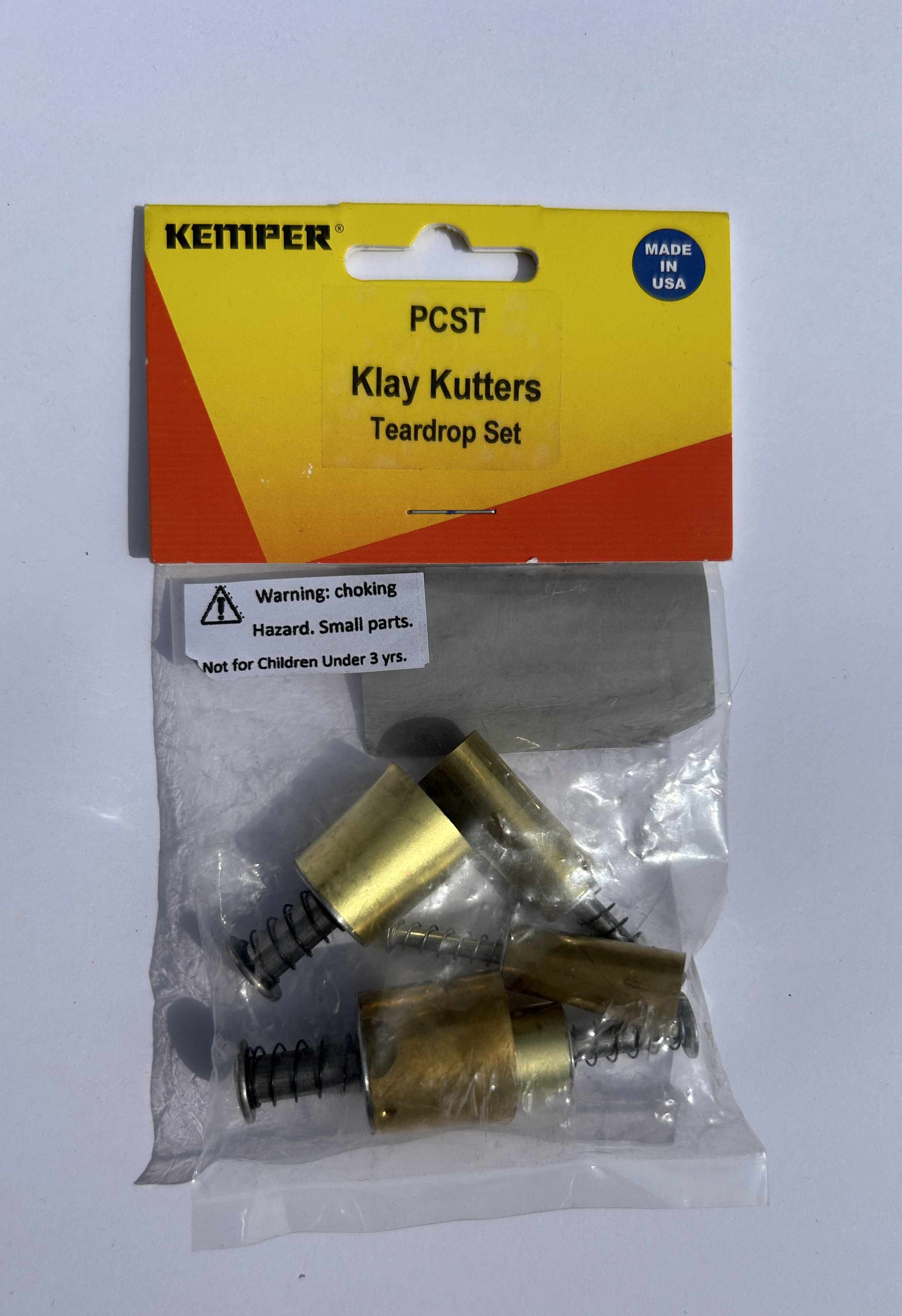 5 Teardrop pattern cutters | Northern Kilns